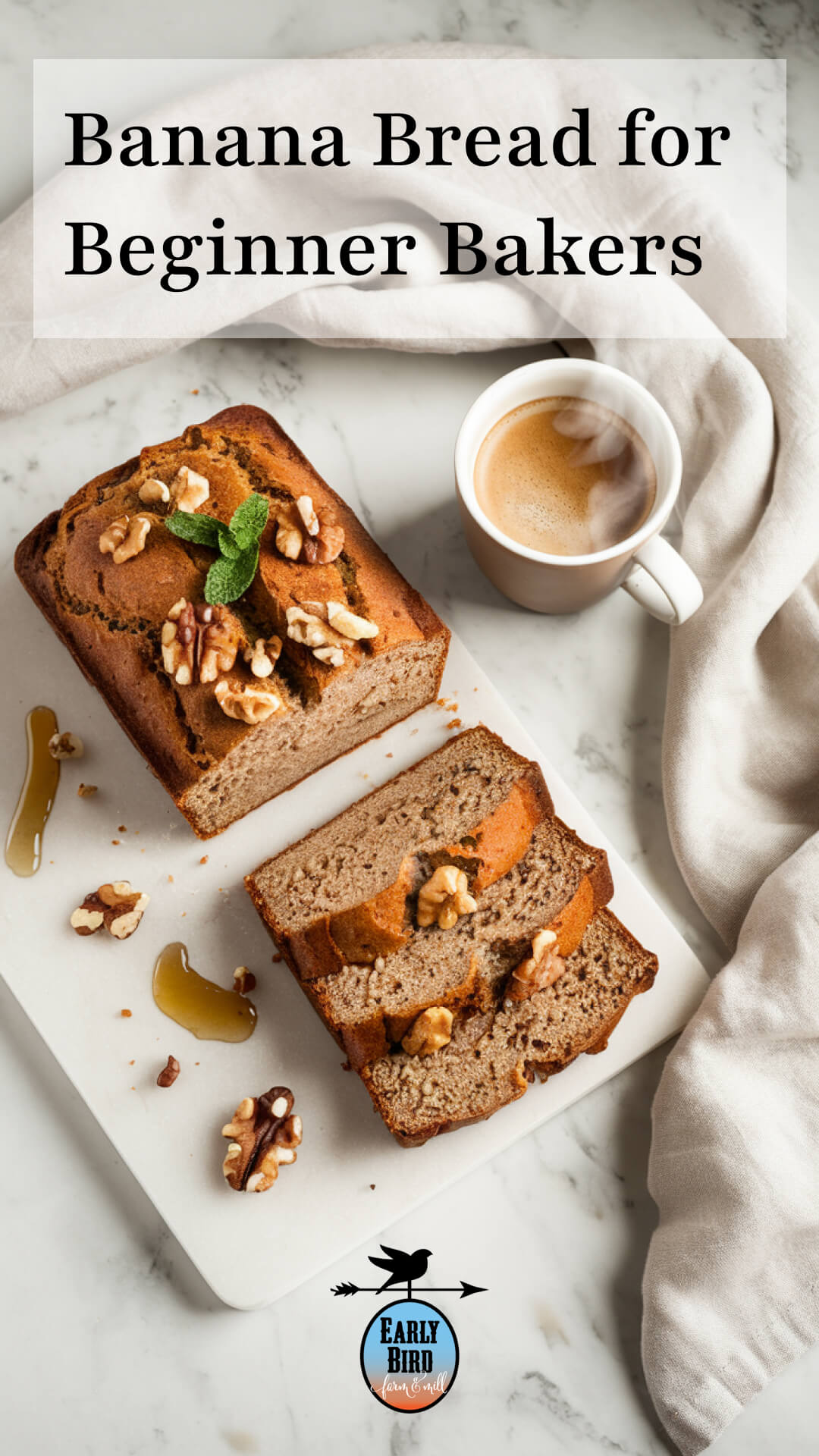 Banana Bread Basics: Step-by-Step Instructions for a Perfect Loaf ...
